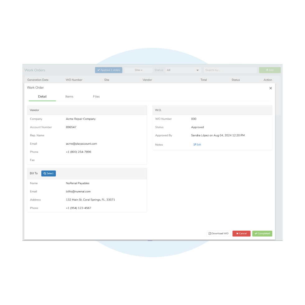 Inventory Management | NuRenal
